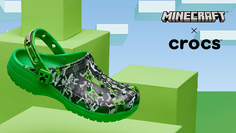 Crocs e Minecraft se juntam para lançar coleção de edição limitada ...
